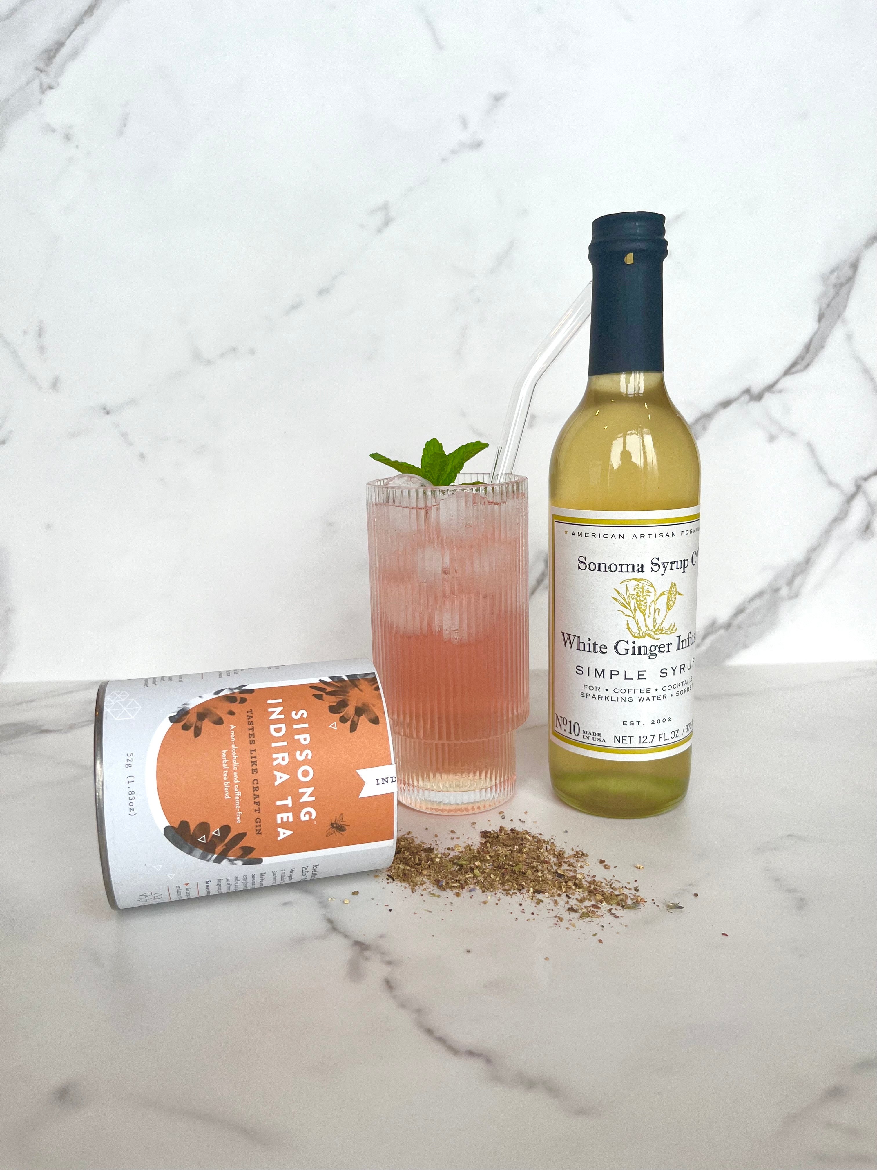 Gin Tea Mocktail – Sonoma Syrup Co.